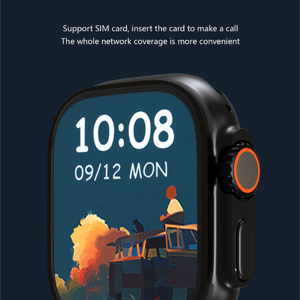 DaTeoy Hello Watch 4+ Smartwatch - 4G Sim Card WiFi Connectivity, OLED ...